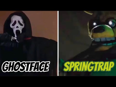 Ghostface Reference in the FNaF Trailer - YouTube