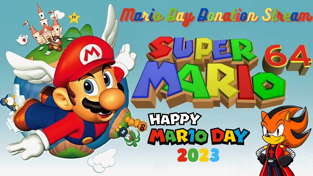 Chill Super Mario 64 "Mar10 Day 2023" Donation Stream - YouTube