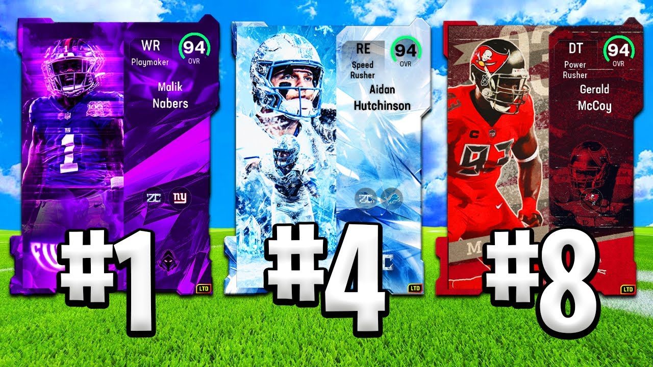 The Top 10 MUST HAVE Cards in Madden 25 (Updated) - YouTube