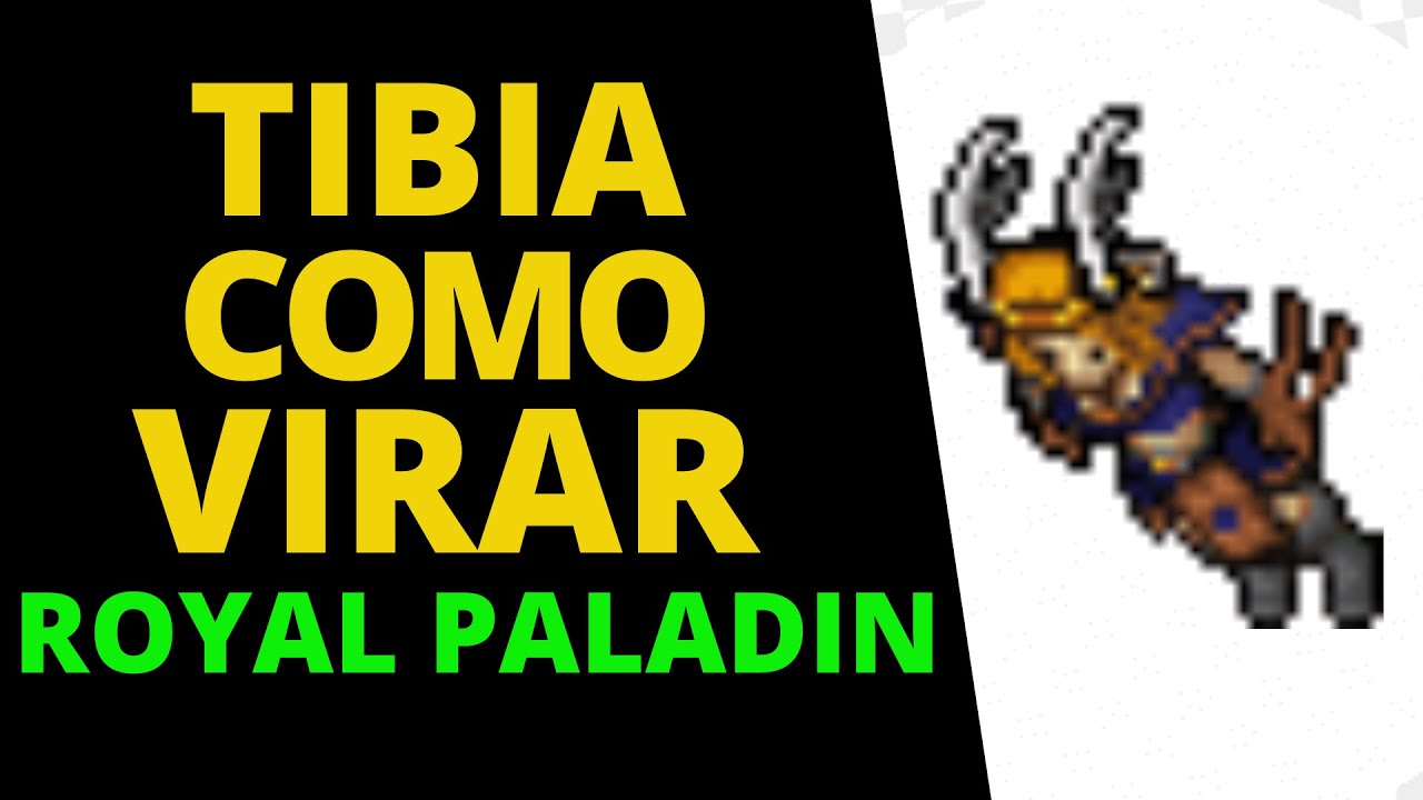 Tibia Como Virar Royal Paladin - YouTube