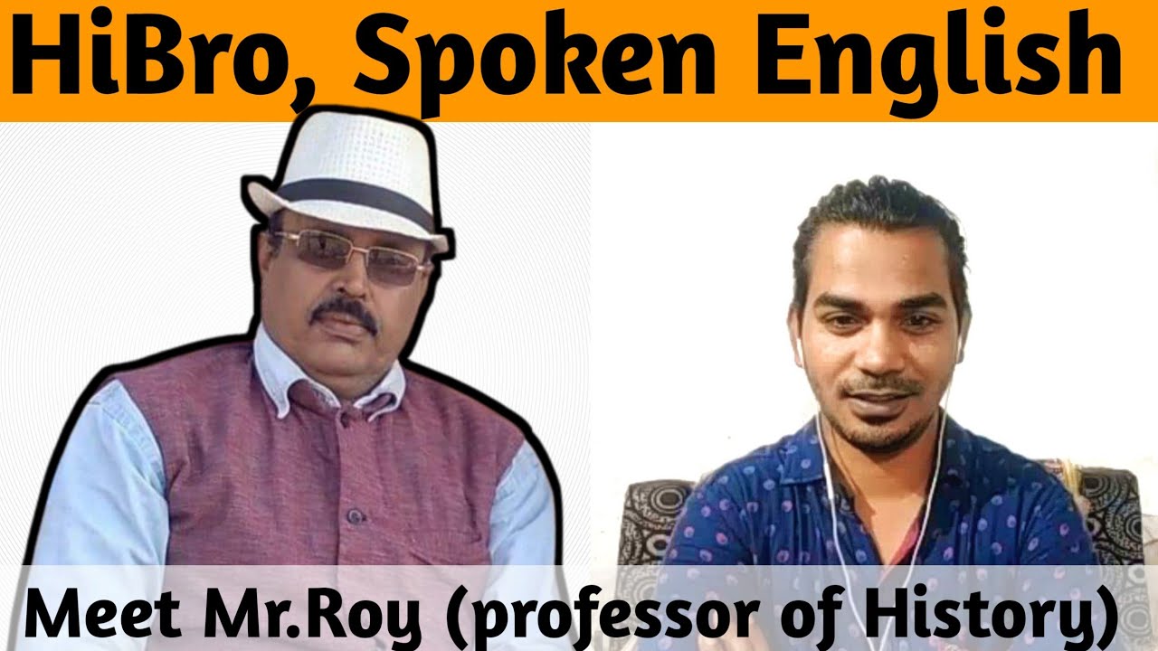 Spoken English training video with professor Roy #spokenenglish - YouTube