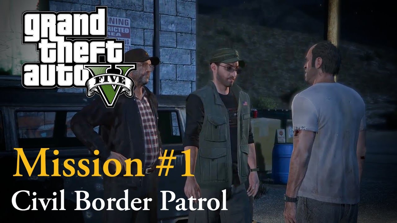GTA 5 - Civil Border Patrol - Trevor - Civil Border Patrol [1080p ...