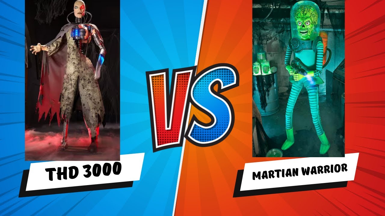 THD 3000 VERSUS THE MARTIAN WARRIOR #halloween #homedepot # ...