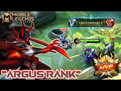 Best Hero to play Rank | No. 66 Junior Argus - Philippines | Kuronai ...