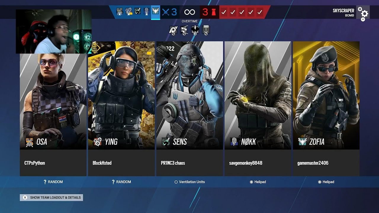 Bro just said the most diabolical sentence I've ever heard(funny r6 ...