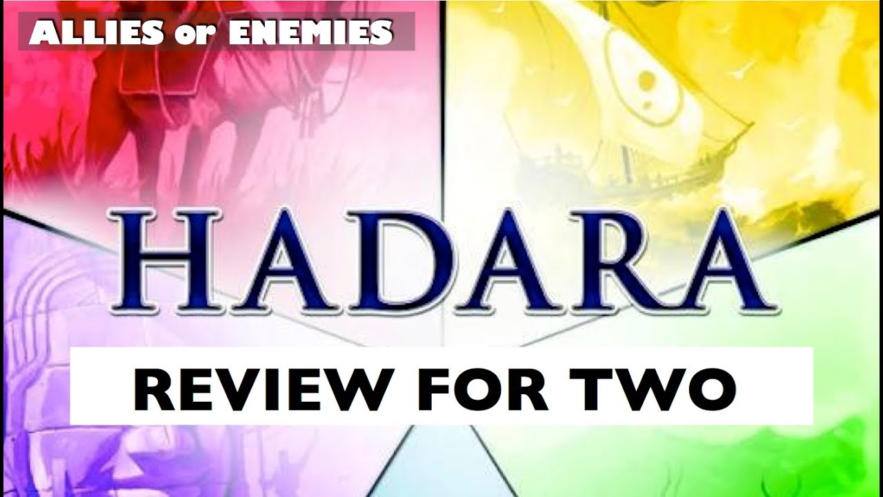 Hadara - Board Game Review - YouTube