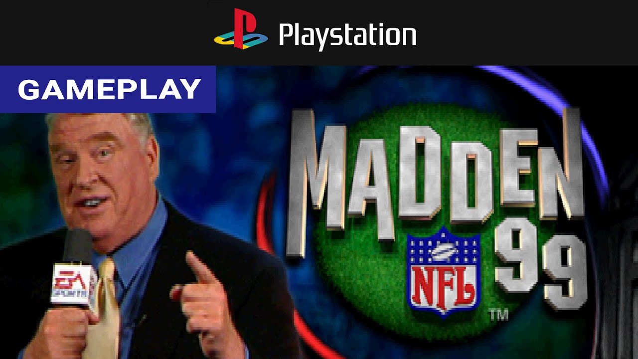Madden NFL '99 (Playstation) - Gameplay Clip [HD] | RetroGameUp - YouTube
