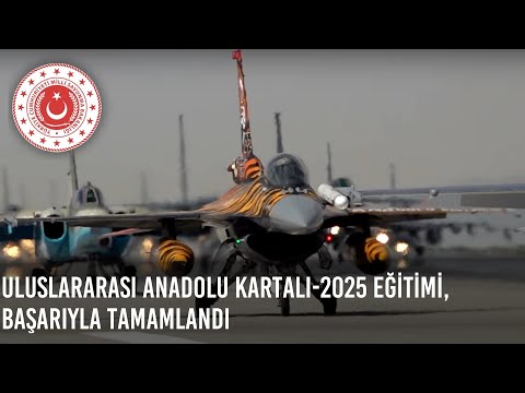 Uluslararası Anadolu Kartalı-2025 Eğitimi, Başarıyla Tamamlandı