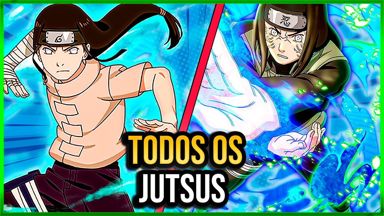 Conheça Todos os Poderes e Jutsus do Neji Hyuga em Naruto - YouTube
