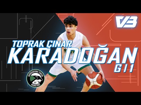Toprak Çınar Karadoğan Lüleburgaz Highlights | Darüşşafaka U16