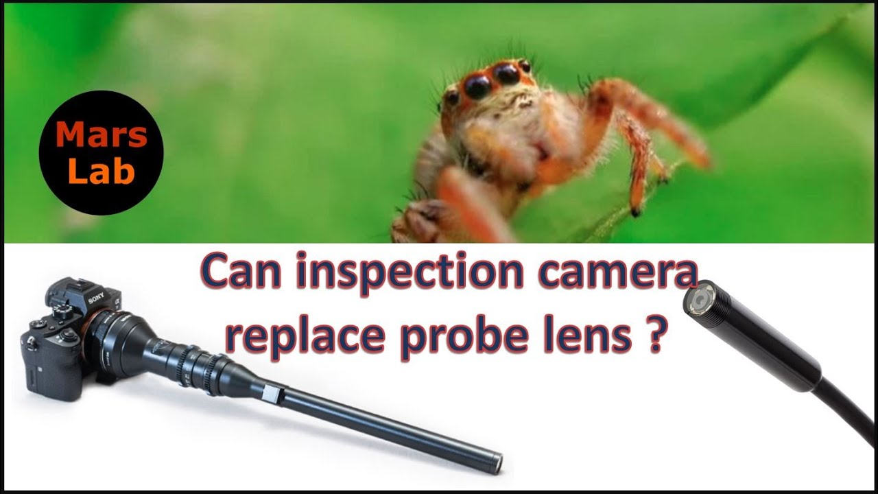 How to use an inspection camera as a probe lens? - YouTube