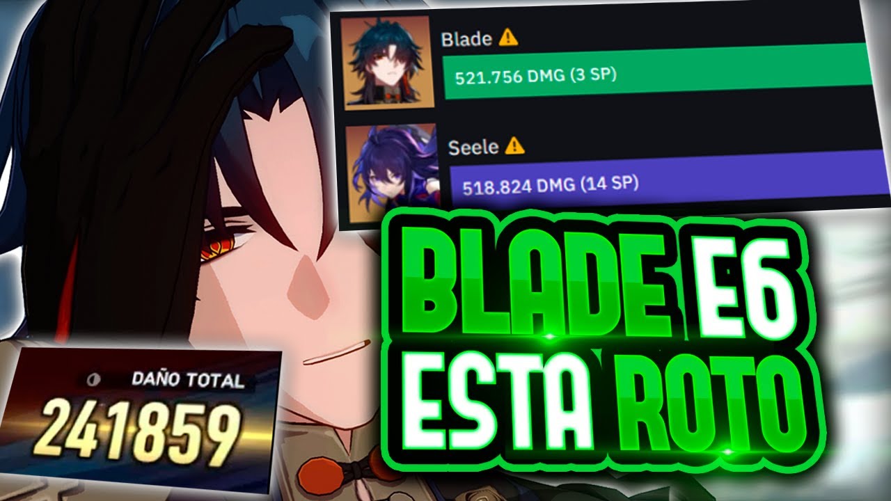 SHOWCASE DE BLADE E6 - HONKAI: STAR RAIL - YouTube