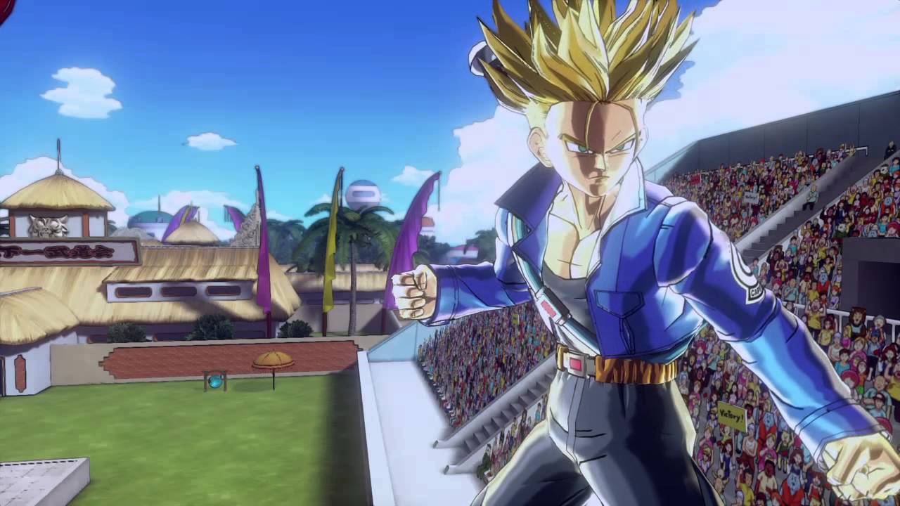 Future trunks vs gt trunks - YouTube