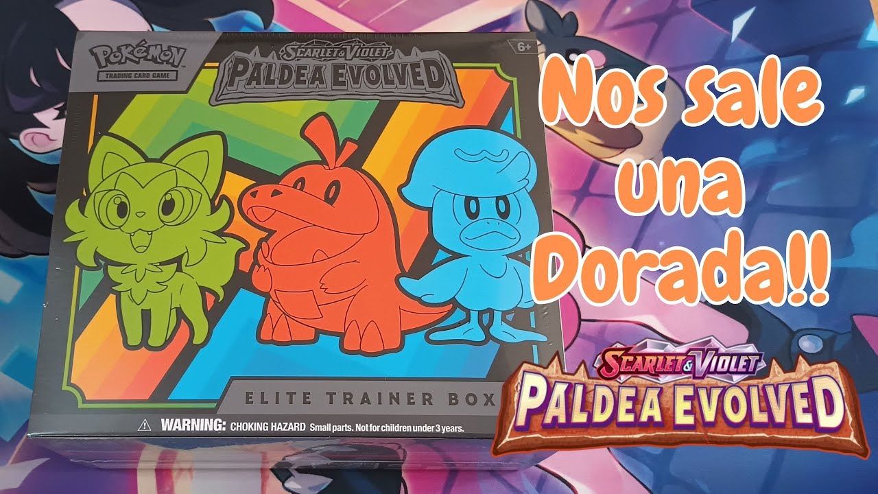 Apertura ETB Paldea Evolved! Pokemon TCG! #pokemon #paldeaevolved # ...