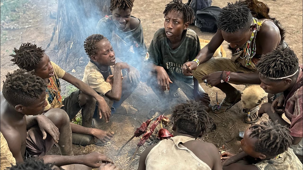 Hadzabe Tribe Way Of Life Part 1 - YouTube
