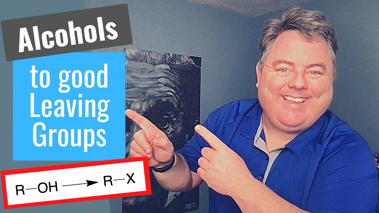 Alcohols to good leaving groups - YouTube
