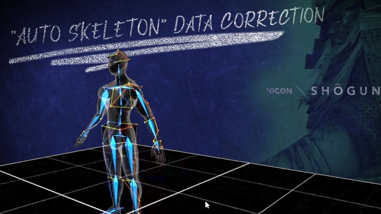 Using "Auto Skeleton" in Vicon Shogun Post for better mocap - YouTube