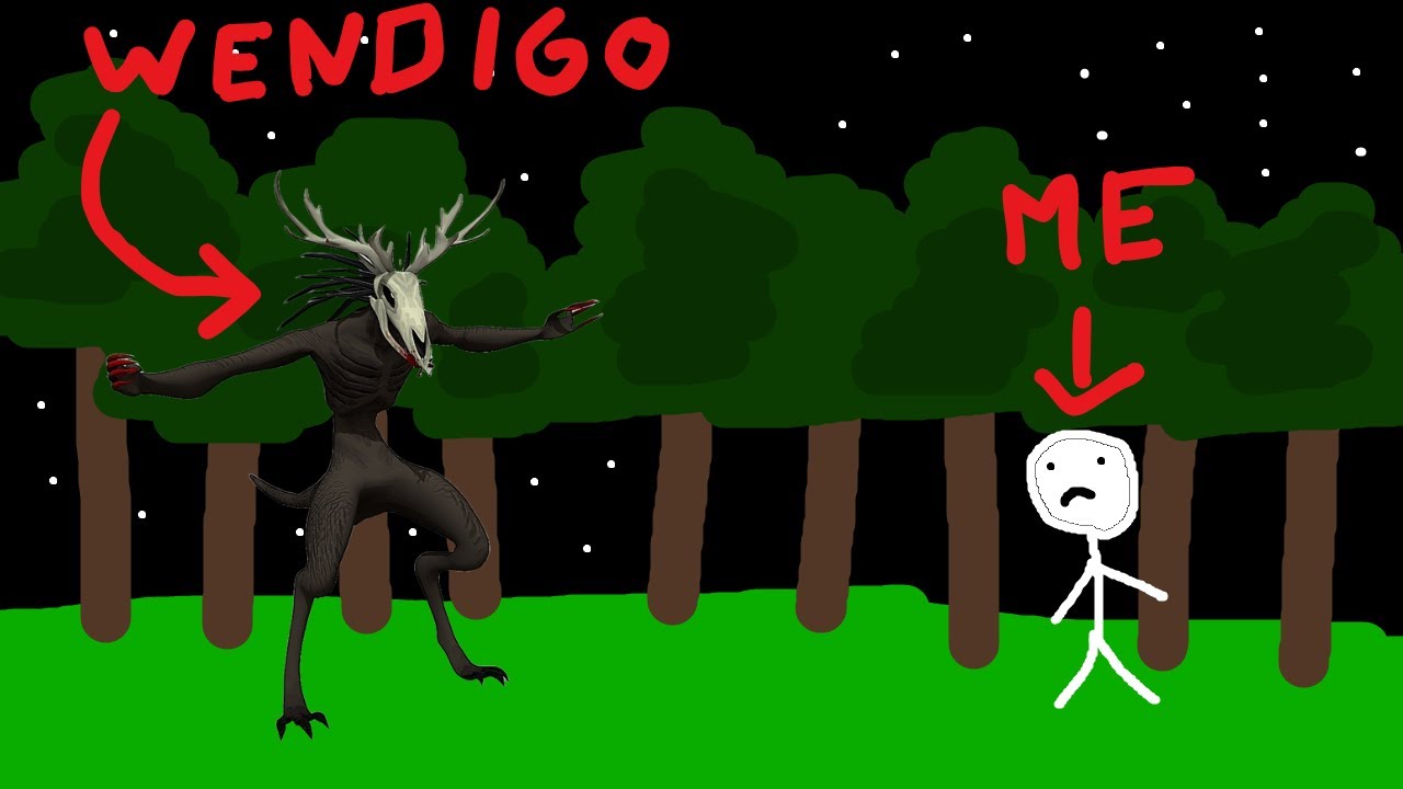 Wendigo in Minecraft - YouTube