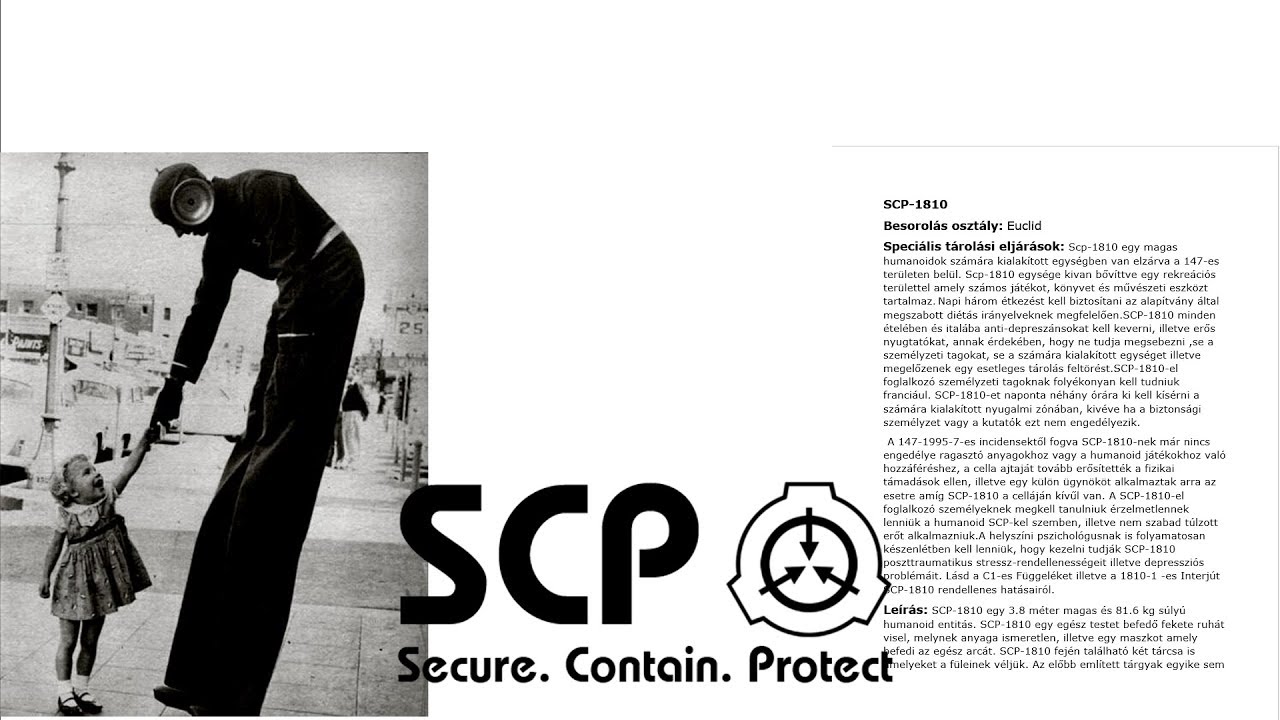 SCP-1810 "Mr Pierrot" - YouTube