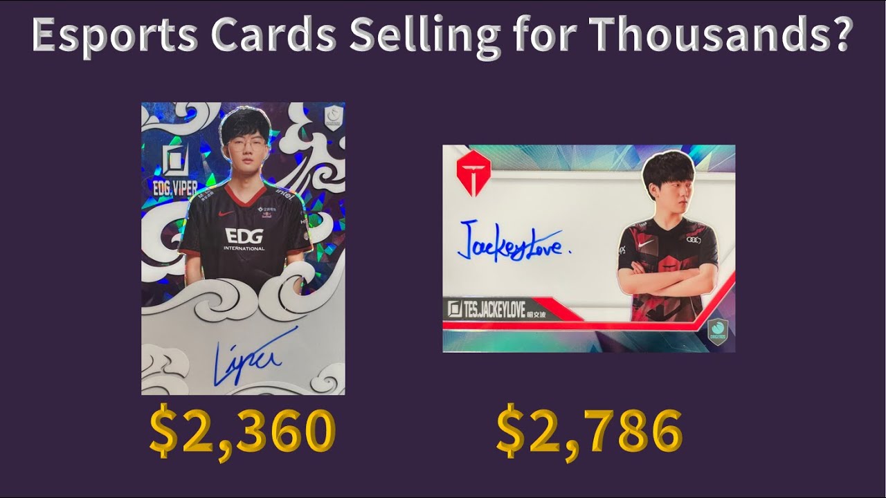 Esports Cards Selling for Thousands!? | Buffun LPL Origends | 1st ...