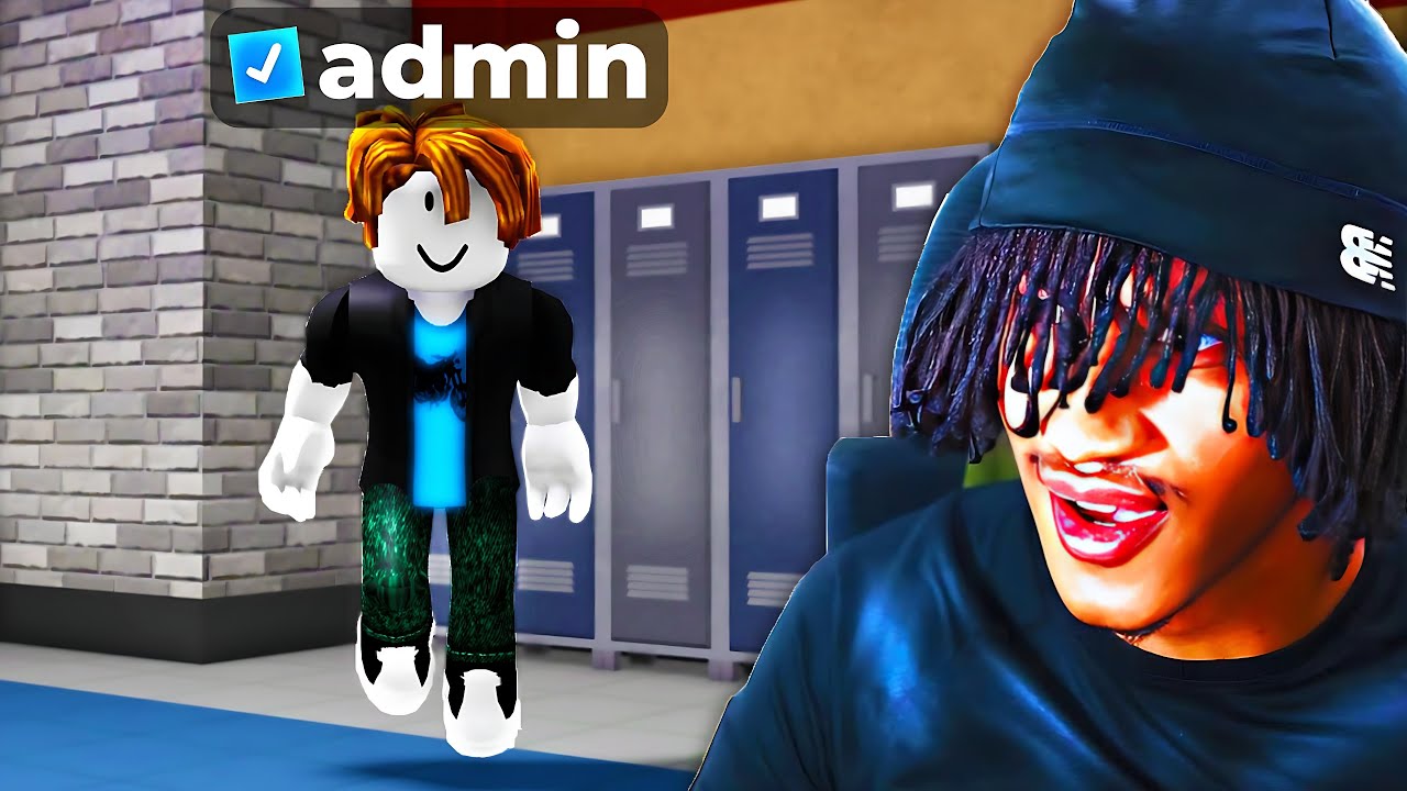 Pretending To Be a NOOB with ADMIN in Roblox Fight In A School - YouTube