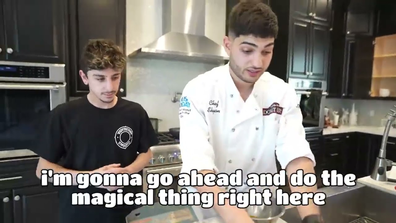 A Professional Chef makes Sashimi for Faze Rug - YouTube