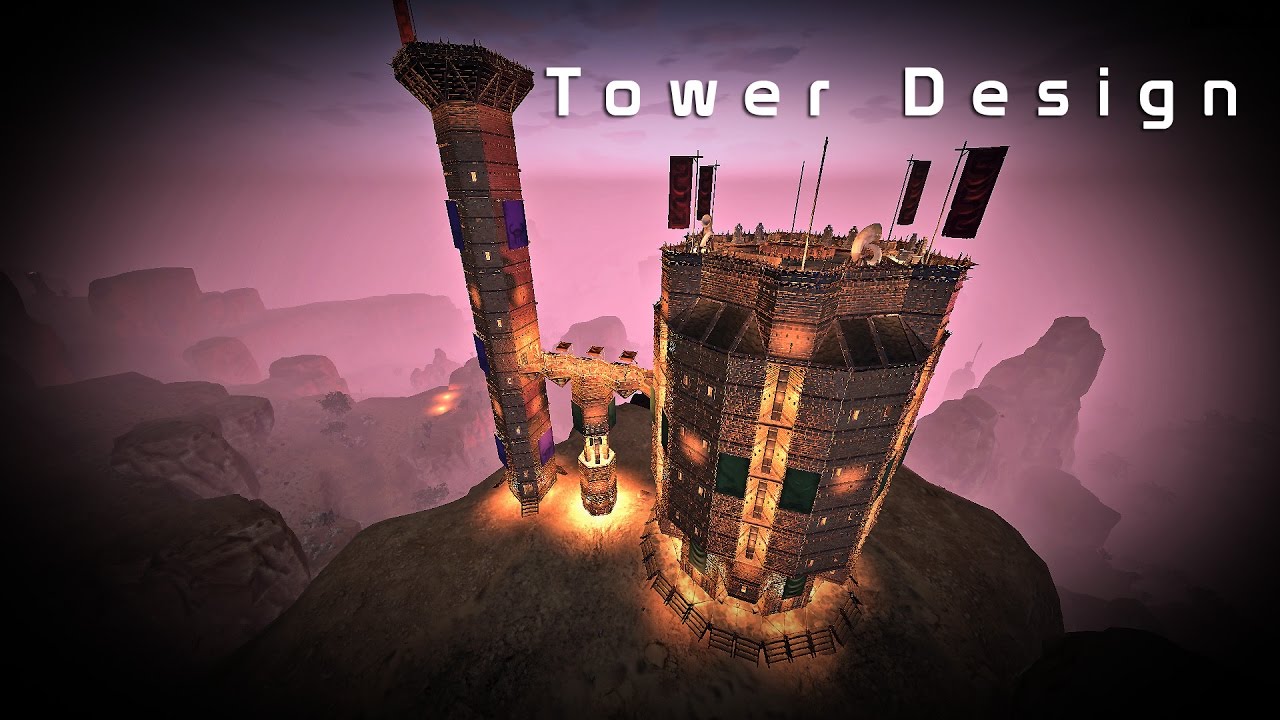 Conan Exiles Showcase: Tower Design! - YouTube