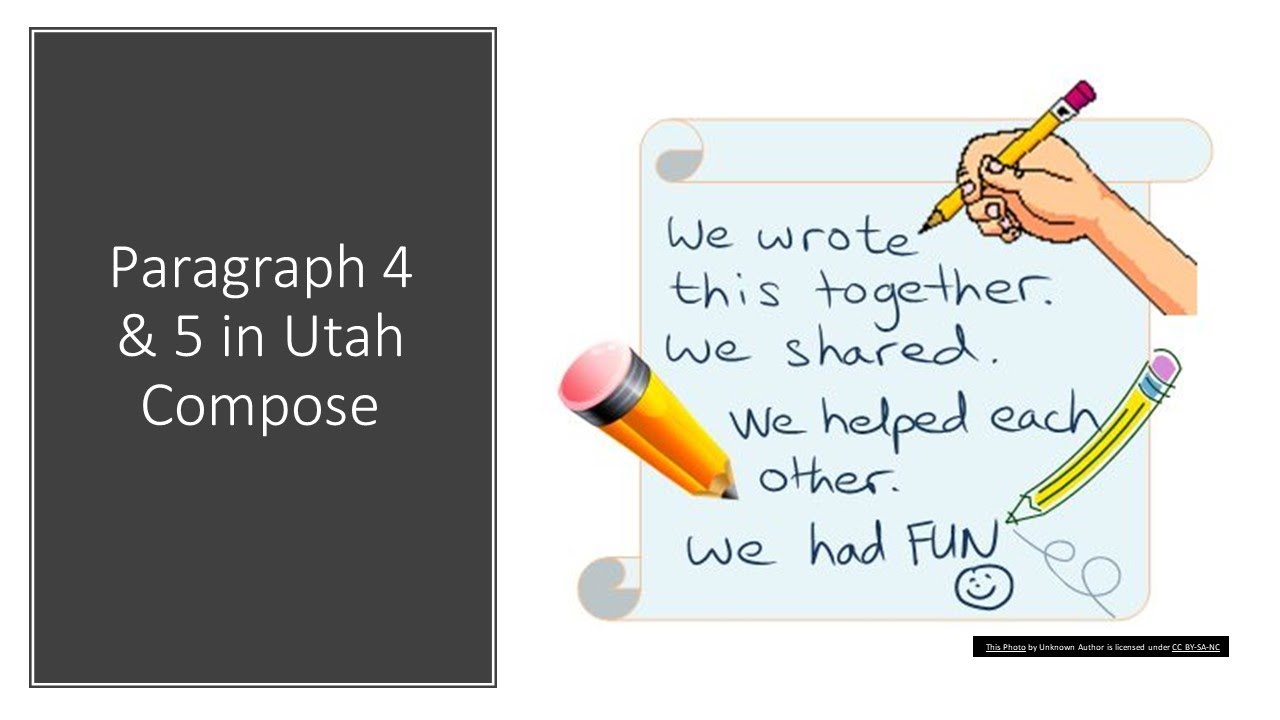 Paragraph 4 and 5 Utah Compose - YouTube