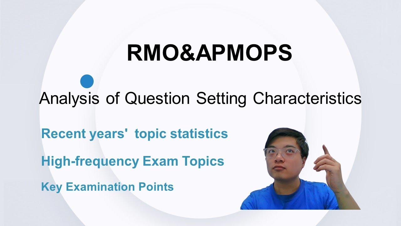 RMO&APMOPS Analysis of Question - YouTube