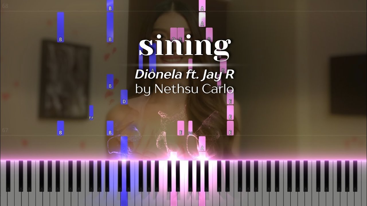 Dionela - sining (Piano Cover) Tutorial ft. Jay R by Nethsu Carlo - YouTube