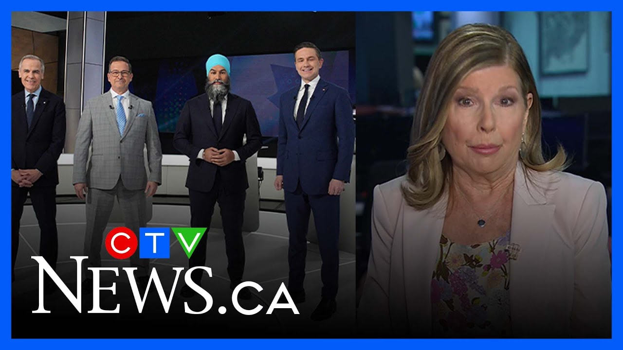 Party leaders face off for first time in French debate | CTV National ...