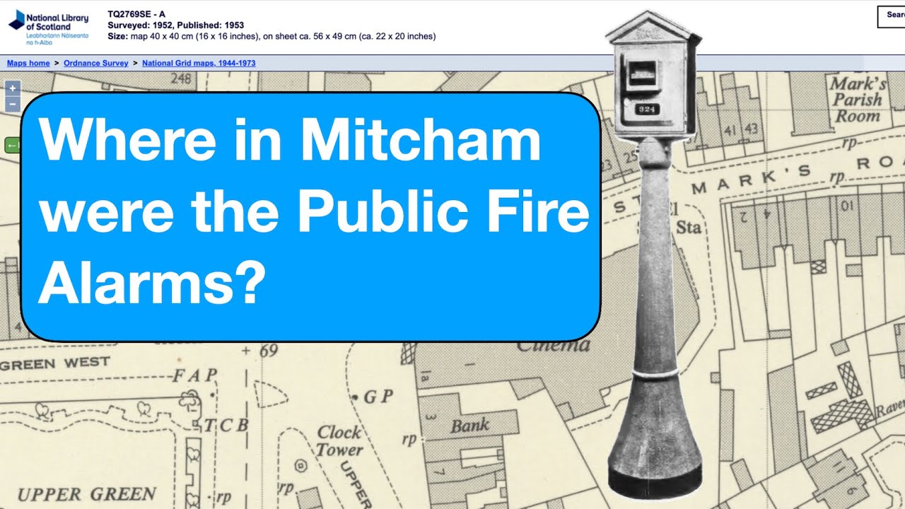 Where in Mitcham were the Public Fire Alarms? - YouTube