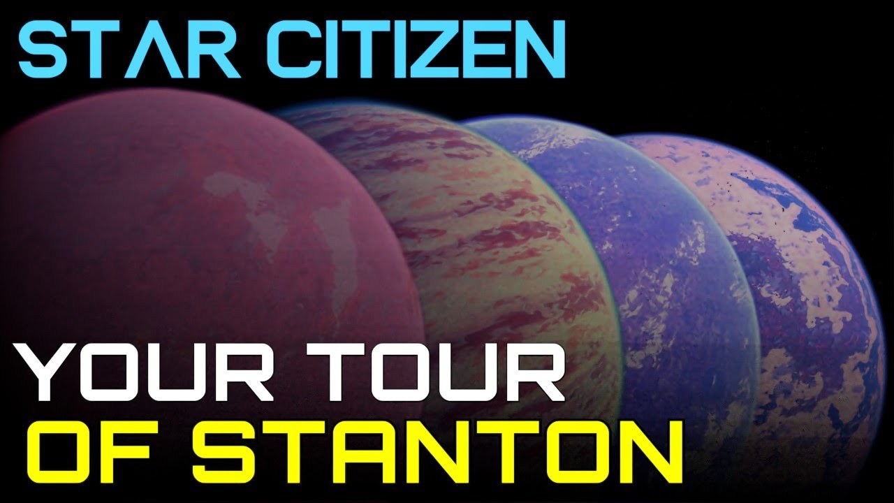 A Tour of the Stanton System in 2022 - Star Citizen Cinematic - YouTube