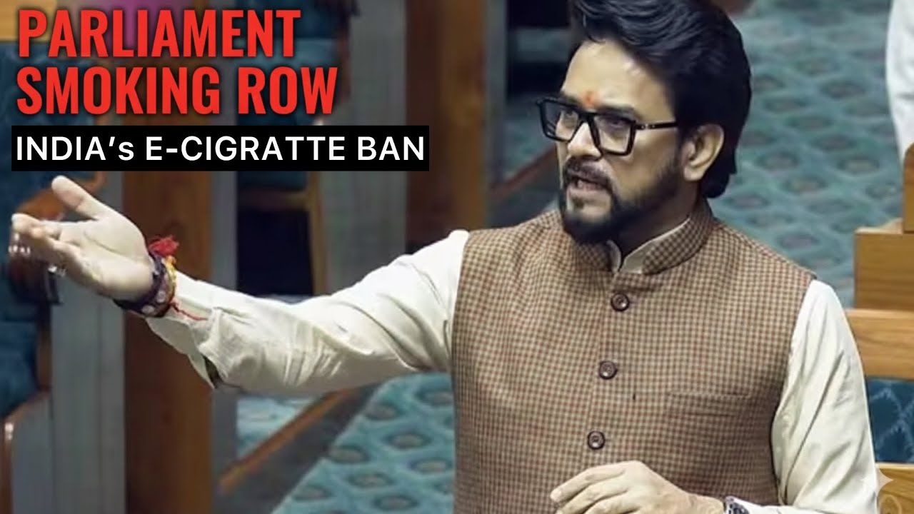 BANNED IN INDIA: MP Caught VAPING Inside Parliament? | E-Cigarette Row ...