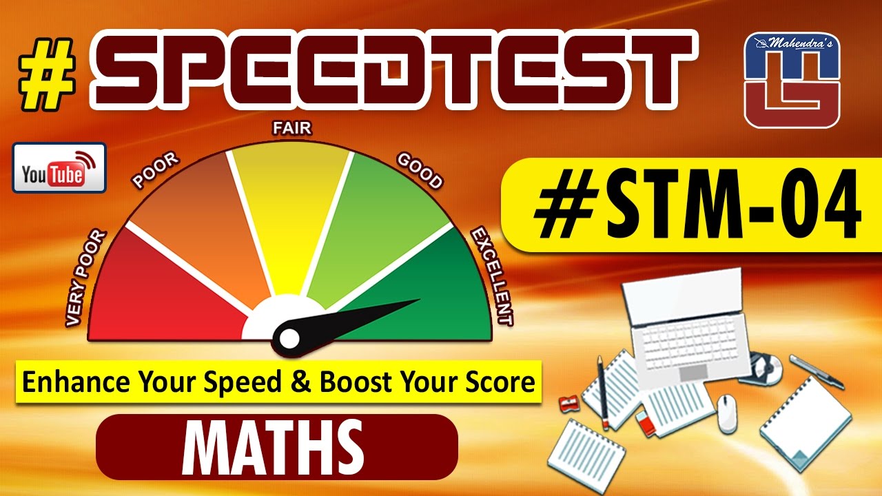 #speedtest | Boost Your Speed in Maths | #STM-04 - YouTube