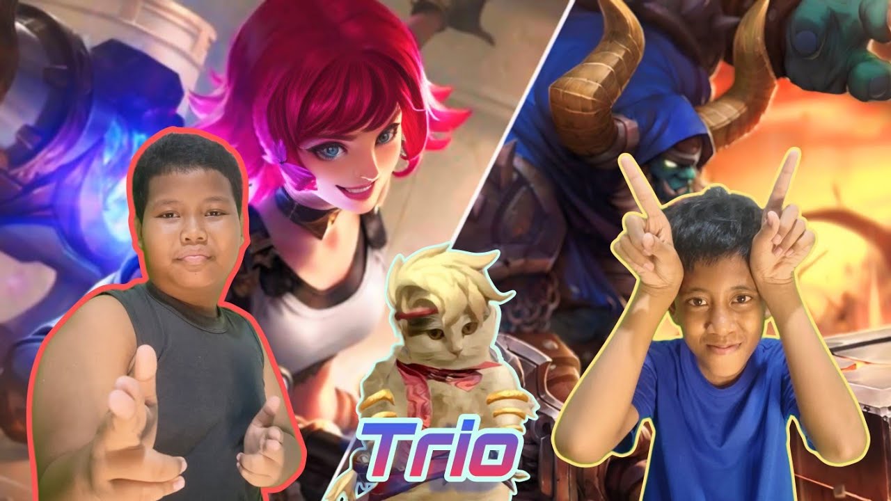 TRIO RANK MAIN PAKAI BEATRIX, MINOTAUR & YIN!! - Mobile Legends - YouTube