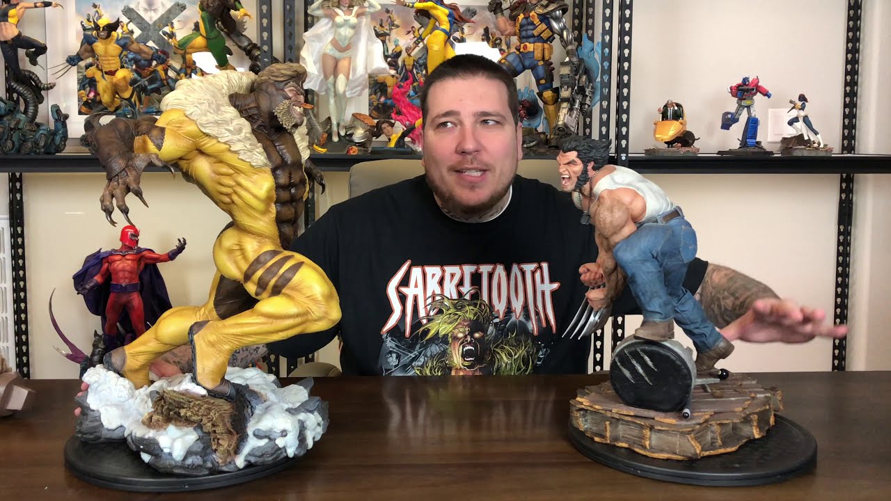SABRETOOTH by Sideshow Collectibles | Statue Unboxing & Review - YouTube