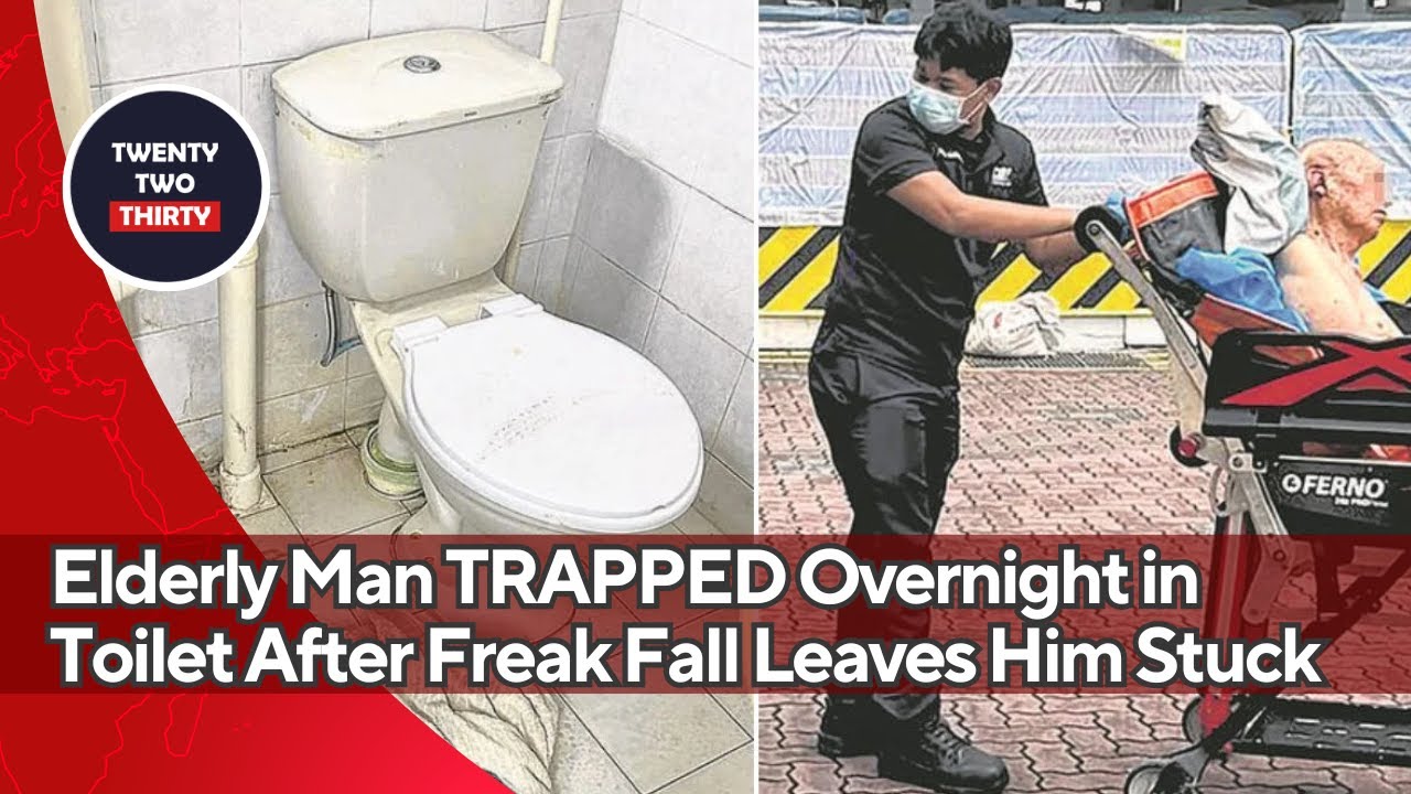 Elderly Man TRAPPED Overnight in Toilet After Freak Fall Leaves Him ...