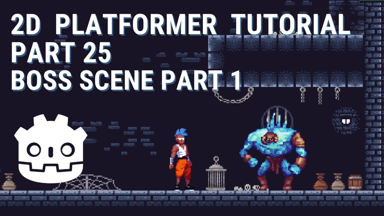 2d Platformer Tutorial Part 25 Boss Scene Setup Part 1 Godot 4 Youtube