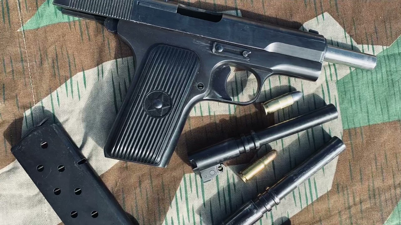 Chinese Tokarev Type 54-1 with three barrels! (38 Super, 7.62x25, and ...