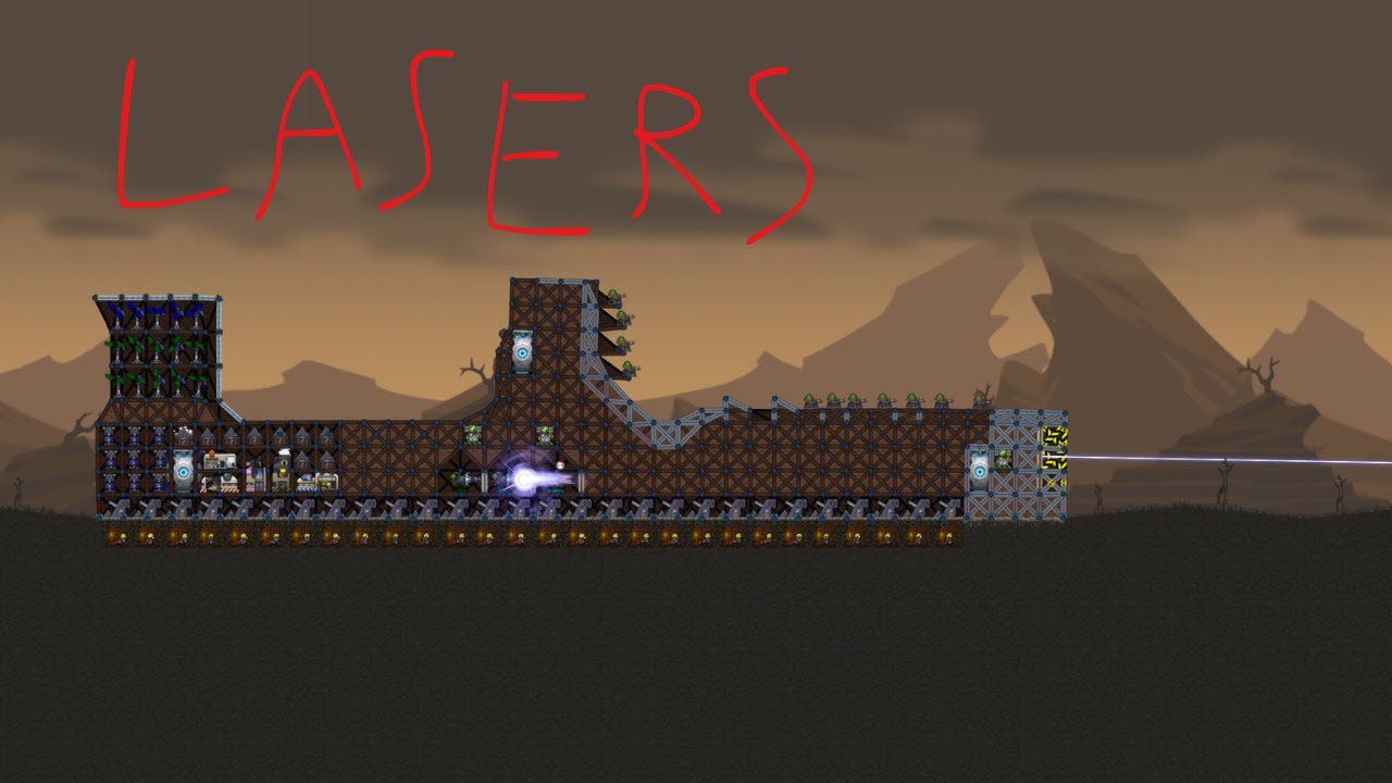 Super Lasers! (Indefinite Upgrades | Modded Forts Multiplayer Gameplay ...