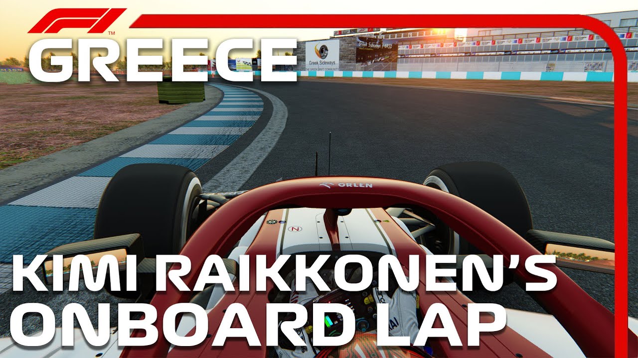 F1 Serres Circuit | Kimi Raikkonen Onboard | 2020 Greek Grand Prix ...