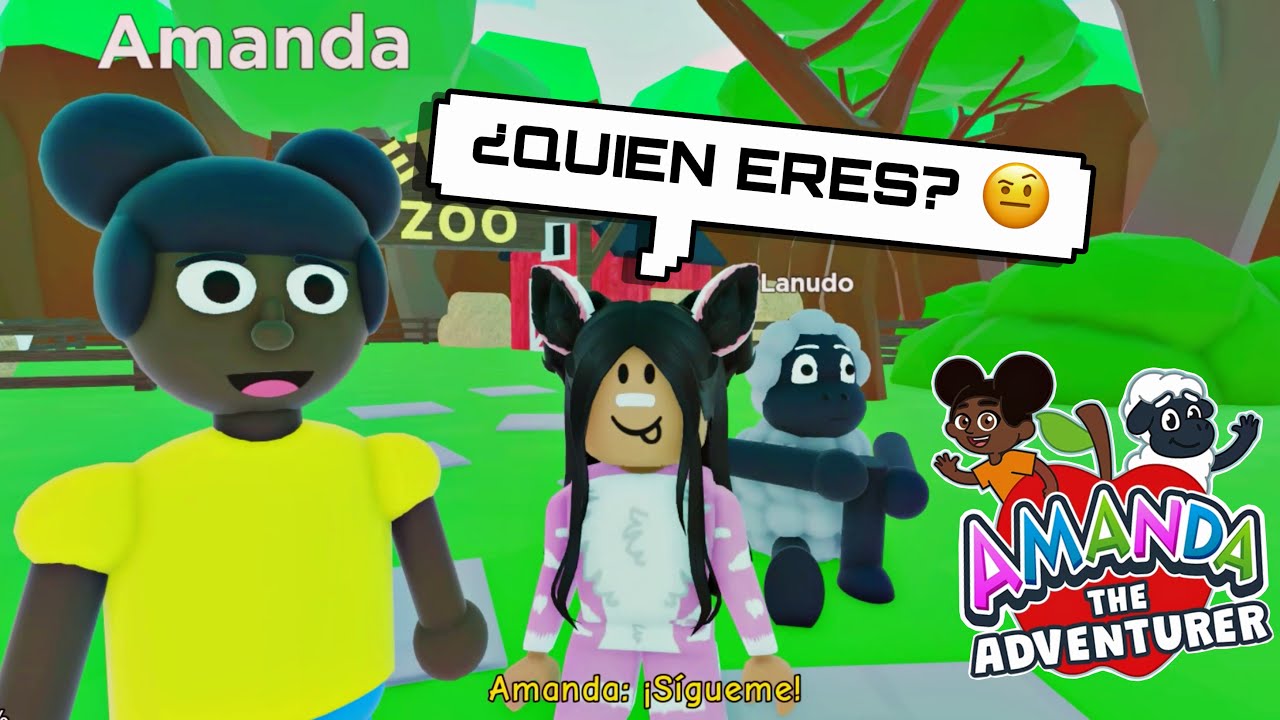 ¿ALGUIEN ME PUEDE DECIR QUE ES ESTO? 😵‍💫 (AMANDA THE ADVENTURER ROBLOX ...