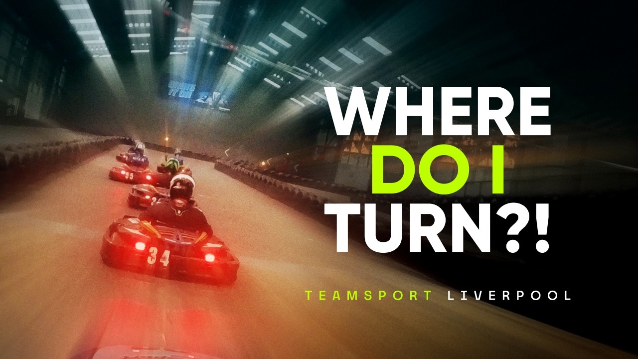 Racing but I'VE NEVER SEEN THE TRACK at Teamsport Liverpool - YouTube