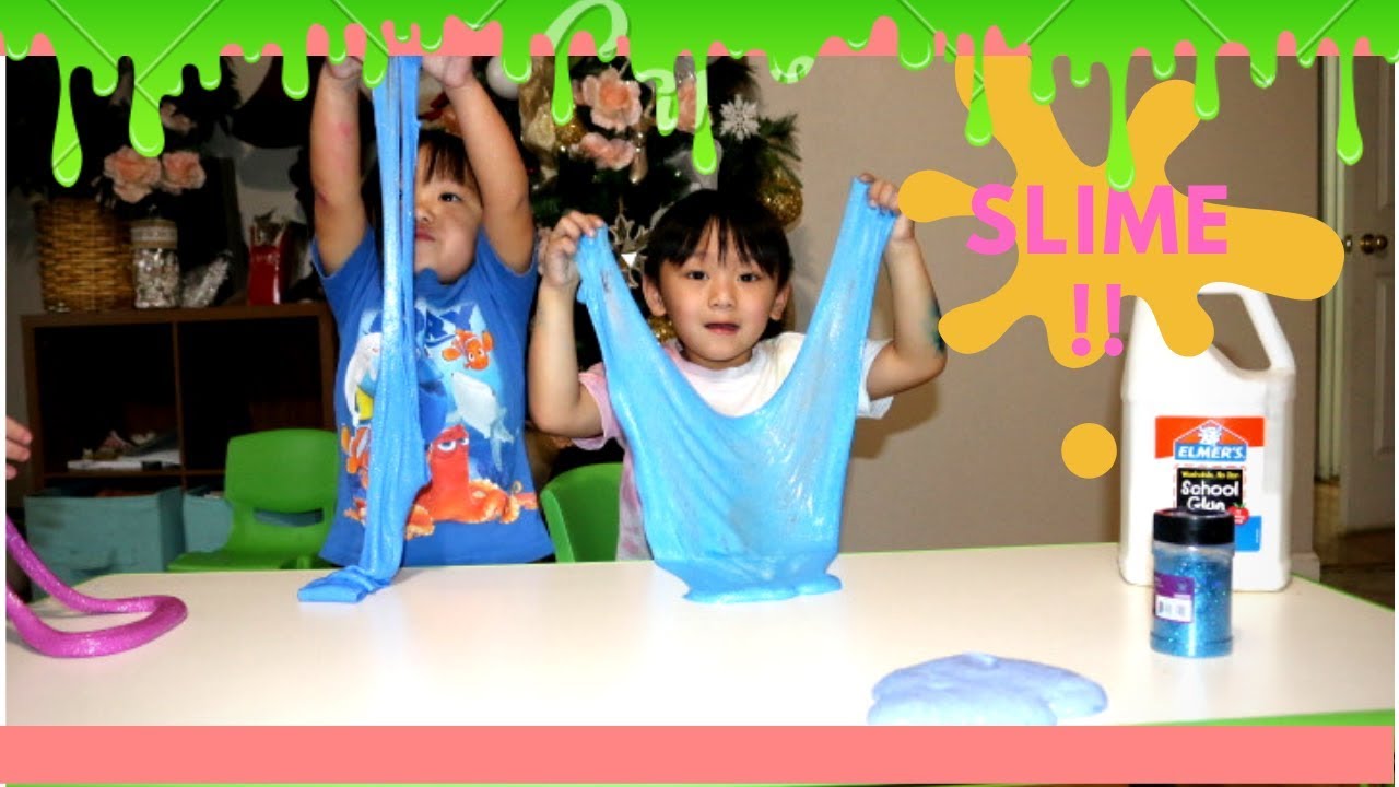 EASY DIY FUN SLIME - YouTube