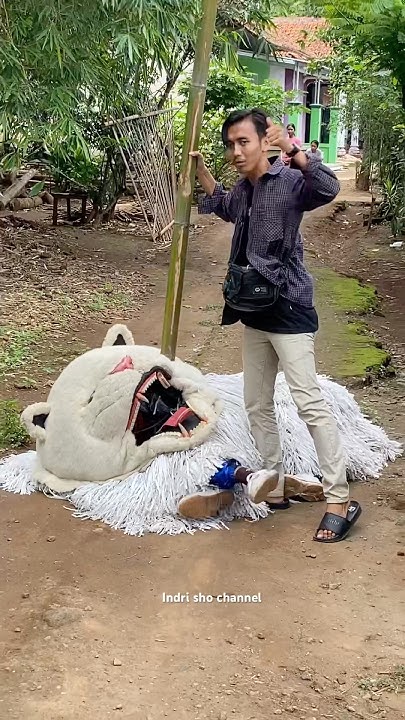 Bocil ini lapor kakaknya ketika dikejar can macanan - YouTube