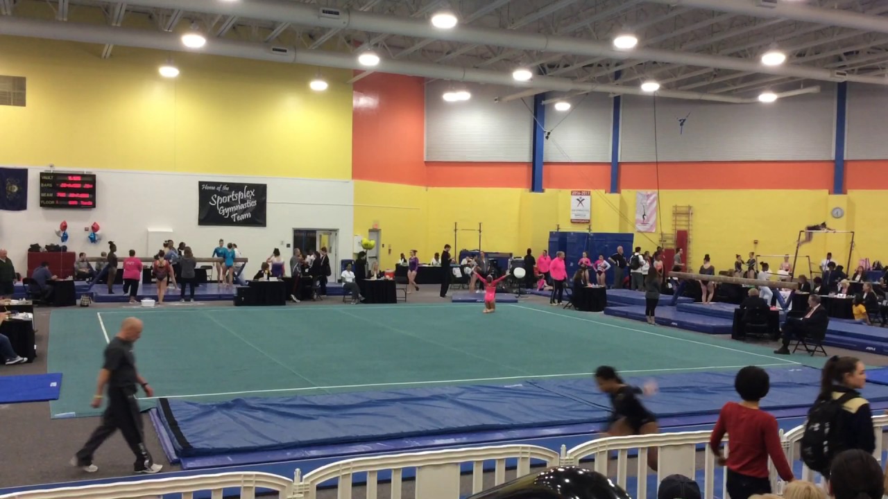 Grace Costello 2017 Regionals Floor Routine (Region 7) - YouTube