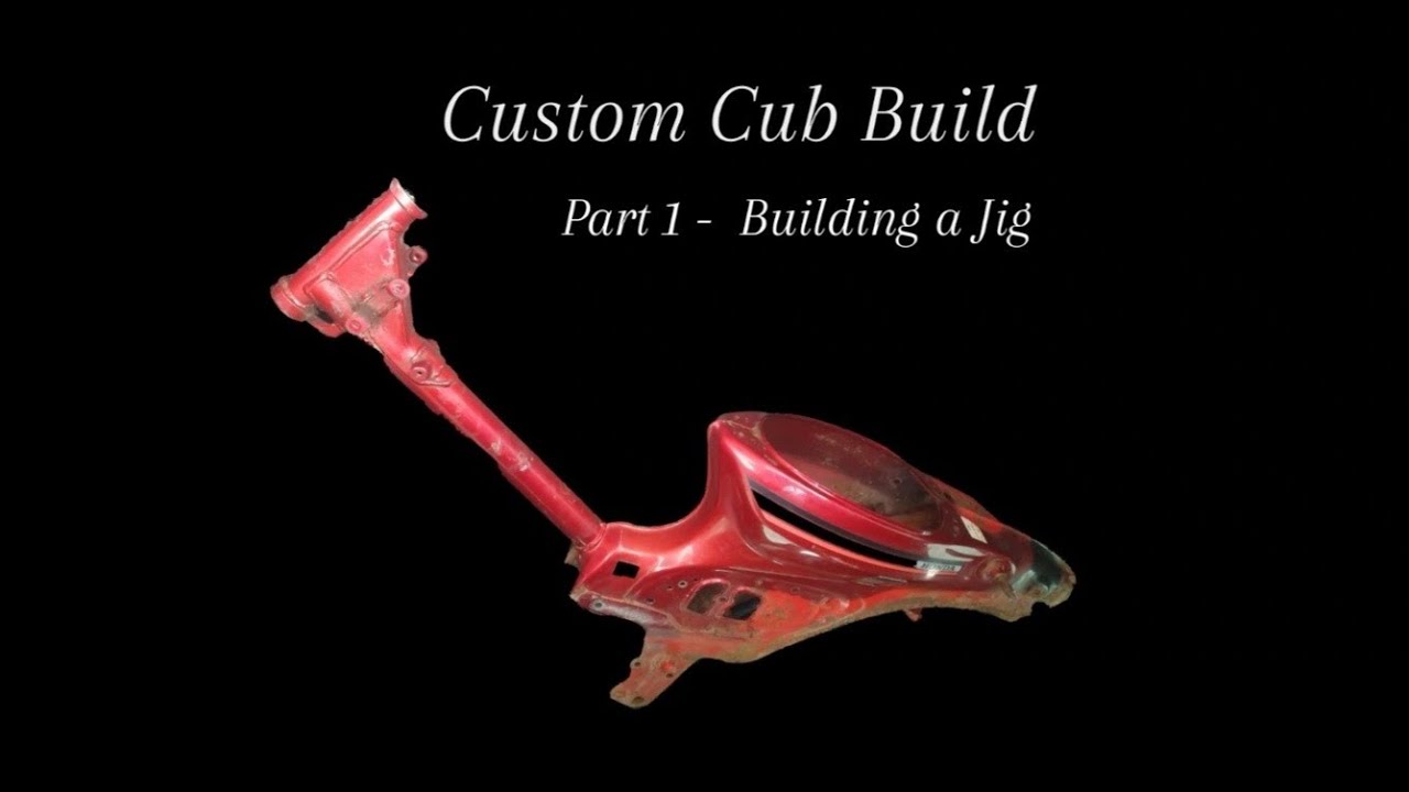 Honda Cub C90 Custom Build - Part 1 - YouTube