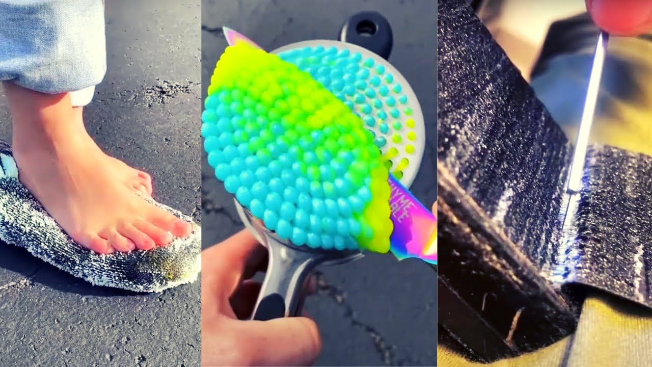 👉😍Best Oddly Satisfying & Mesmerizing Video-TikTok Bed Time Relaxation ...