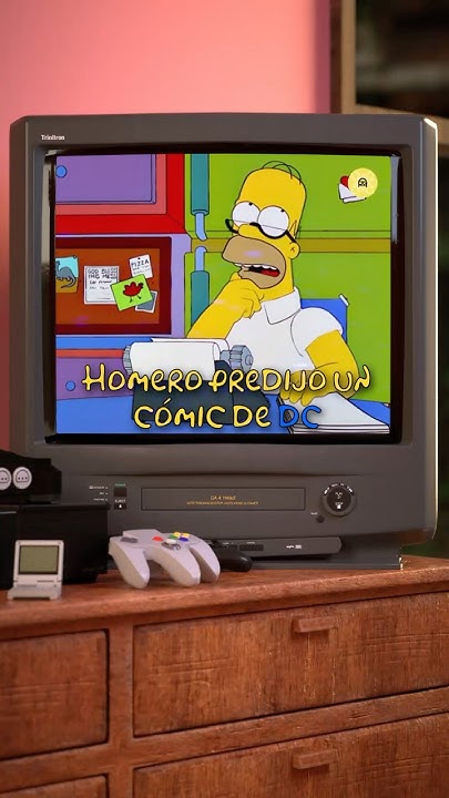¿Homero predijo un cómic de DC? 💫 - YouTube